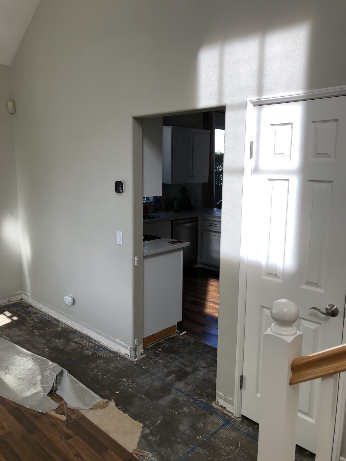 Kitchen remodel phase I - Window and wall removal - BarberellaHome